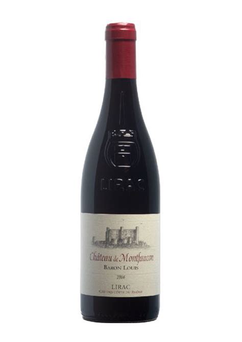 Lirac AOP BARON LOUIS Domaine Château de Montfaucon 2018 0 75l