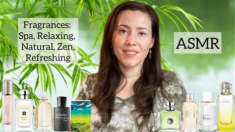 ASMR Natural Spa Relaxing Zen Refreshing Perfume Collection