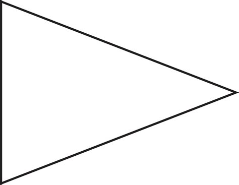 Triangle Black And White Clip Art Free Png Imageillustoon Tyello