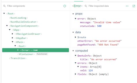 Vue Js Vuetify V Date Picker Error On Changing Calendar Type Stack