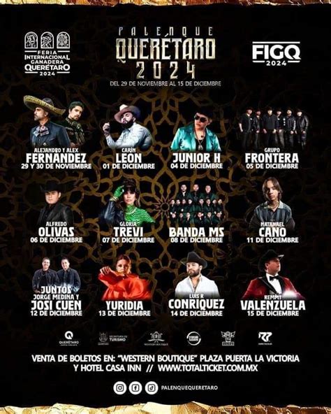 Feria Querétaro 2024 Palenque y Teatro del Pueblo Feria Querétaro 2024