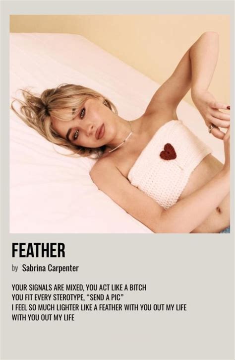 Pin by violeta ౨ৎ on prints ౨ৎ Sabrina carpenter album Sabrina