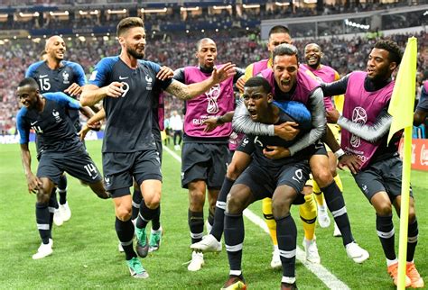 La France a remporté la Coupe du monde de football 2018 Réactions des