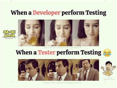 Developer Testing Vs Tester Testing Development Software Testing