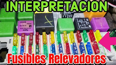 FUSIBLES Y RELEVADORES CHEVY CORSA Motor Carro Fusibles Reley PARA