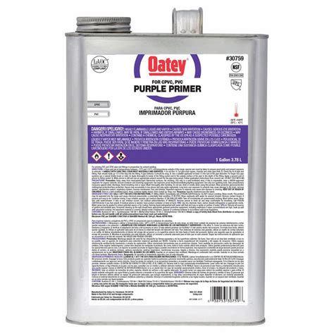 OATEY 128 Oz Can Primer 39AP11 30759 Grainger