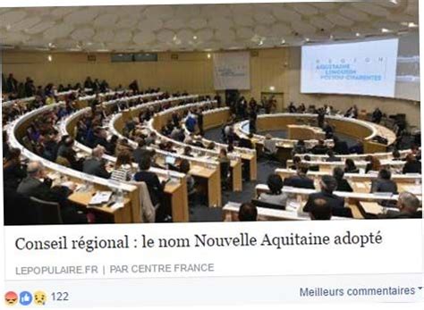 Nouvelle Aquitaine vos réactions au nouveau nom de la région