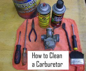 Cleaning A Carburetor In 8 Easy Steps Repair Carburetor Engine Repair