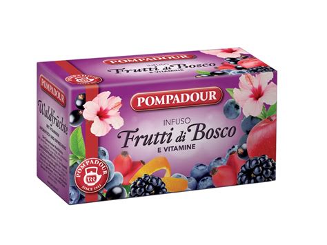 Pompadour Infuso Frutti Di Bosco G Pronto Italia