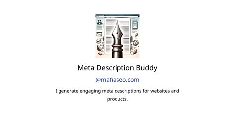 Meta Description Buddy GPTs Features And Functions Examples And
