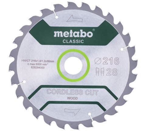METABO Lame Scie Circulaire Sur Batterie Classic Bois Outil Maxi Pro