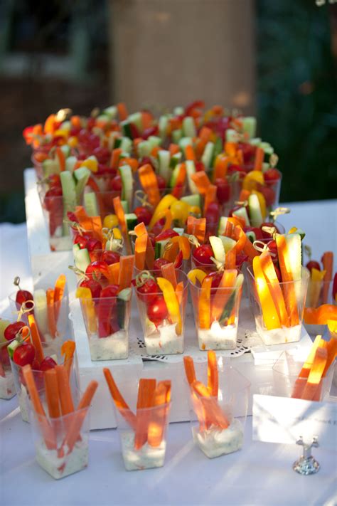 Need Wedding Ideas Check Out This Vegetable Cup Hors D Oeuvres And See