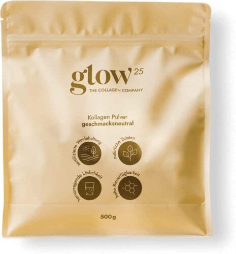 Glow25 Collagen Powder 500g Grazing Bioactive Collagen