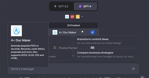 chatgpt suggestions blocking the plugins display plugins actions builders openai developer