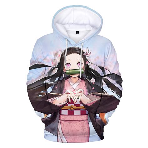 Y2K BLUZA Anime Demon Slayer Kamado Nezuko 3D Z Ka 13870657505 Allegro Pl