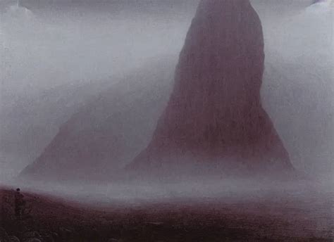 The Misty Landscapes Of Dementia Abstract Shapes And Stable