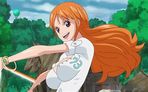 Top H Nh N N M Y T Nh One Piece Nami P Nh T Tr Ng Ti U H C