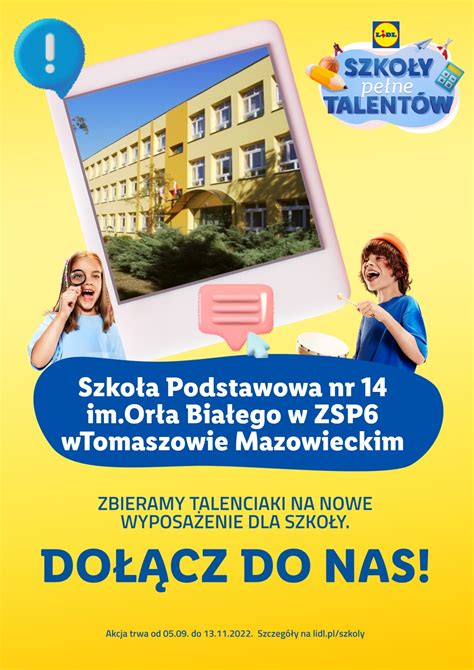 Szkoły pełne talentów Szkola Podstawowa nr 14