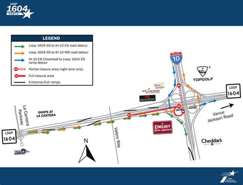 Loop North Expansion Project Major Closure Notice