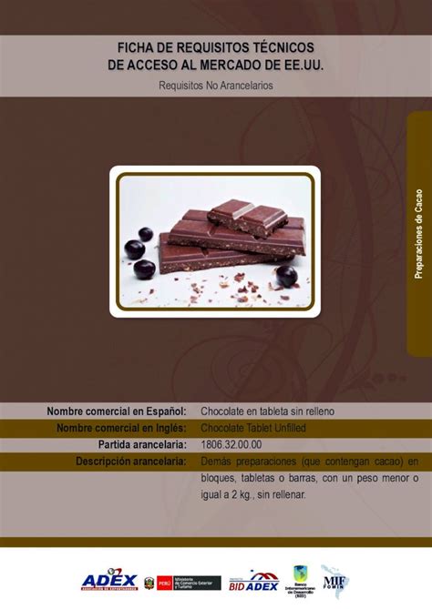 PDF FICHA DE REQUISITOS TÉCNICOS DE ACCESO AL MERCADO en tableta