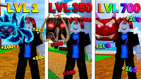 UPEI DO 1 AO 700 SÓ FRUTAS DA ATUALIZAÇÃO NO BLOX FRUITS YouTube