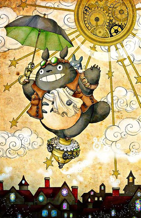 Totoro Anime Drawing Hayao Miyazaki My Neighbor Totoro Studio