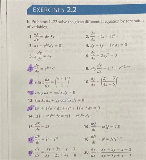 solved in problems 1−22 solve the given differential