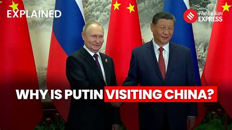 Vladimir Putin Arrives In China To Deepen Strategic Partnership With Xi