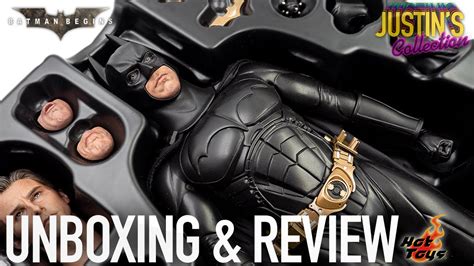 Hot Toys Batman Begins Unboxing Review YouTube