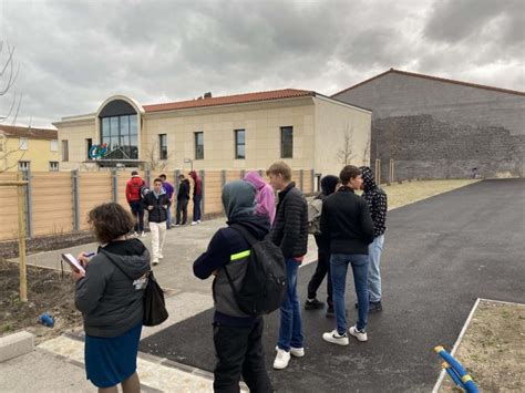 Visite des élèves de Bac Pro 3ème année du CFA de Marmilhat Cournon