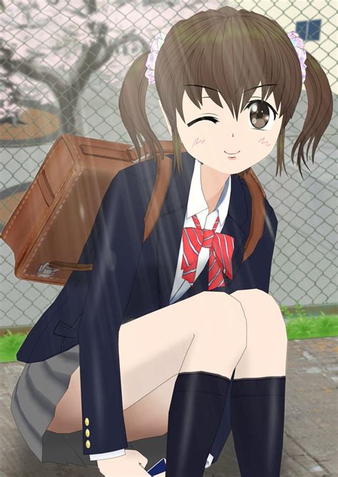 イラストルテイラスト拡散 on Twitter RT hi6snsonly 何気に出来た一枚桜はチョイと早いけどw comipo