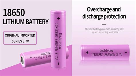 Real Capacity Icr Liion Battery Cells Mah V Rechargeable