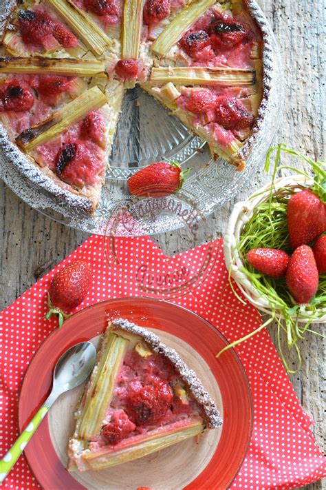 Tarte Fraise Et Rhubarbe Craquounette Avenue