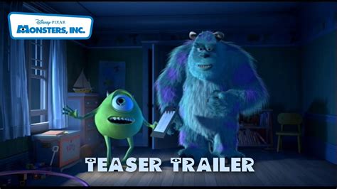 Disney Monsters Inc Teaser Trailer Youtube