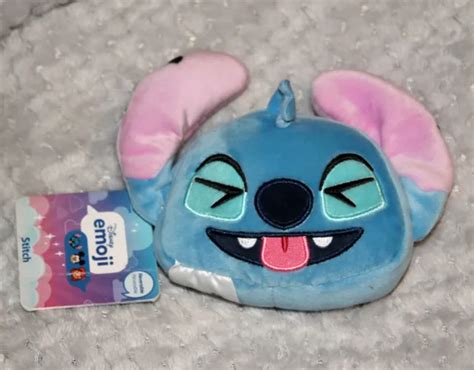 EMOJI STITCH FROM Lilo Stitch Disney Plush Soft Toy With Tag 2
