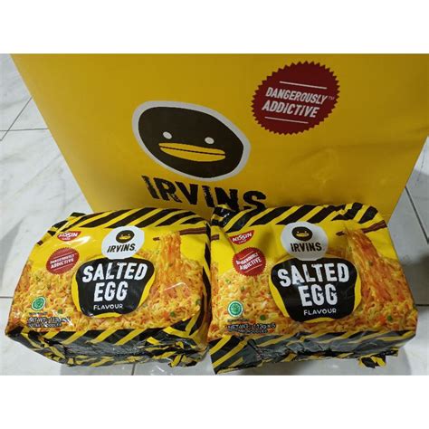 Jual Irvins Salted Egg Noodle Nissin Instant Noodle Original Shopee