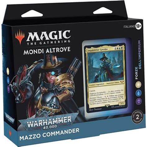 Wizards Of The Coast Giochi Di Carte Magic Commander Deck Mondi Altrove