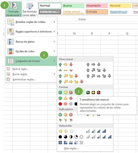 Celdas Con Iconos Con Formato Condicional Excel Y VBA