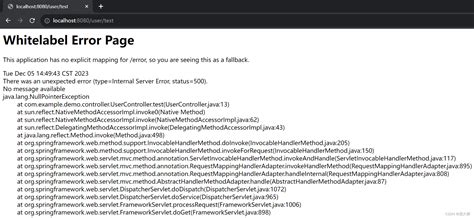 2023 12 4 关于 spring boot 统一异常处理 spring启动报错12024 csdn博客