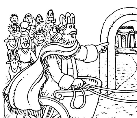Desenhos De Ezequias Rezando Para Colorir E Imprimir ColorirOnline