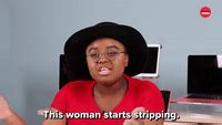 This Woman Starts Stripping GIFs Get The Best On GIPHY