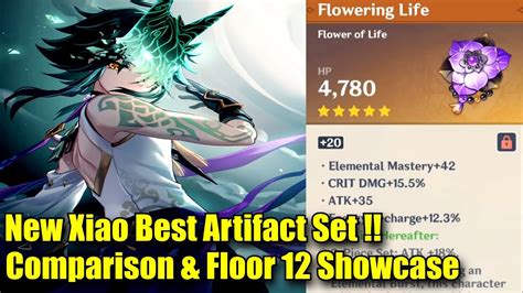 New Vermillion Hereafter Set Is Amazing On Xiao Artifact Comparison