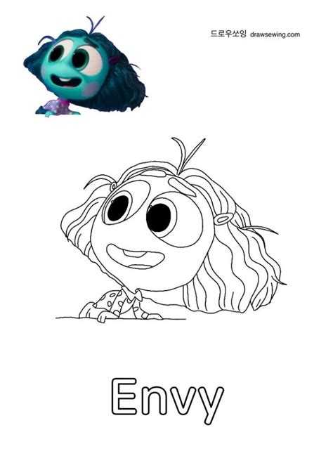 Dibujos De Envidia Intensamente 2 Imprime Y Colorea Estas Caricaturas