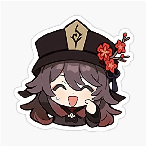 Hu Tao Genshin Impact Sticker Me Sticker For Sale By Asiapenguin
