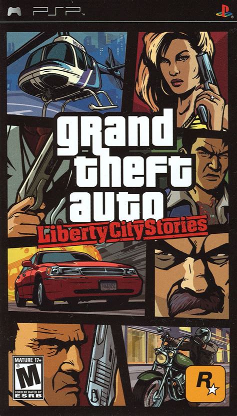 Carátula de Grand Theft Auto Liberty City Stories para PSP