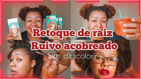 Como Retocar A Raiz Em Casa Sozinha De Ruivo Acobreado Sem Descolorir