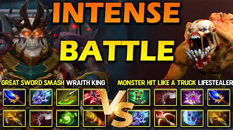 INTENSE STRENGTH BATTLE Great Sword Smash Wraith King Vs Monster Hit