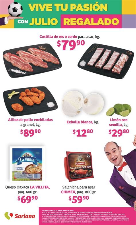 Folleto Julio Regalado fin de semana válido al 28 de mayo 2023