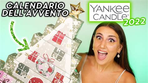 CALENDARIO DELL AVVENTO YANKEE CANDLE 2022 YouTube