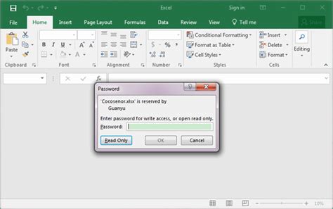 How To Change A Read Only File In Excel Buzzell Youblearded